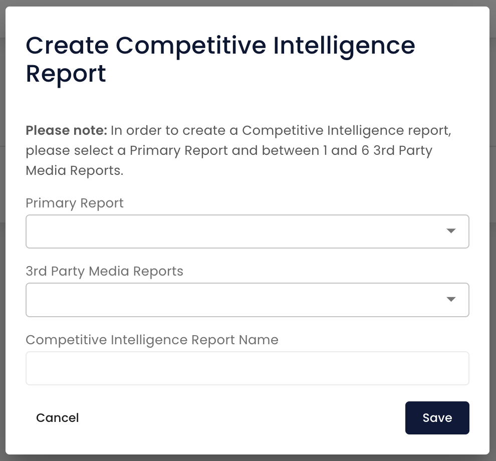 Create a Competitive Intelligence Report – Alembic