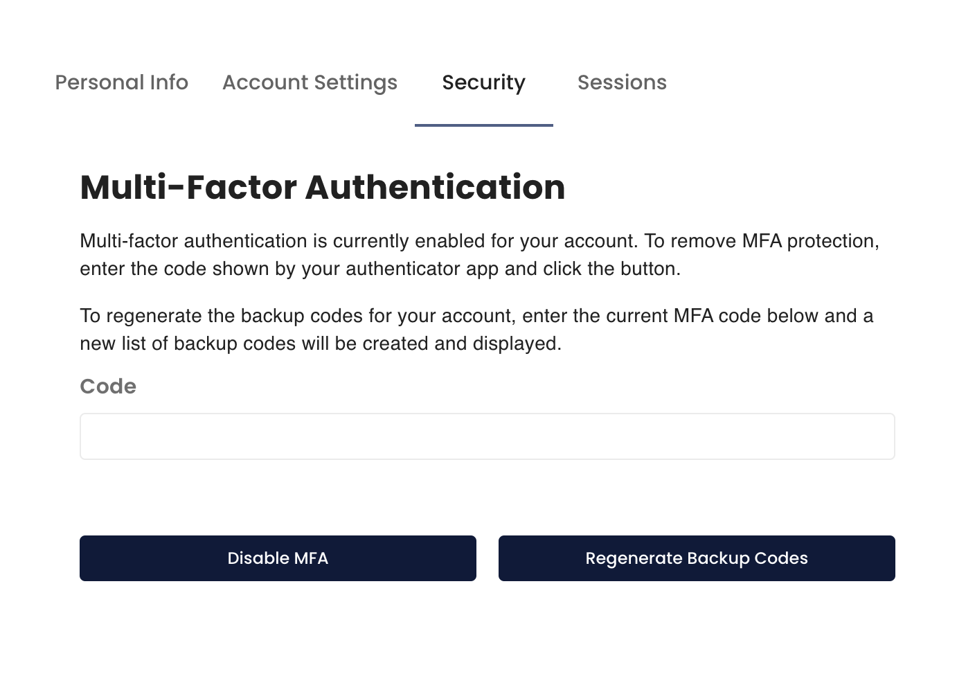 Set up Multi-Factor Authentication (MFA) for Your Account – Alembic